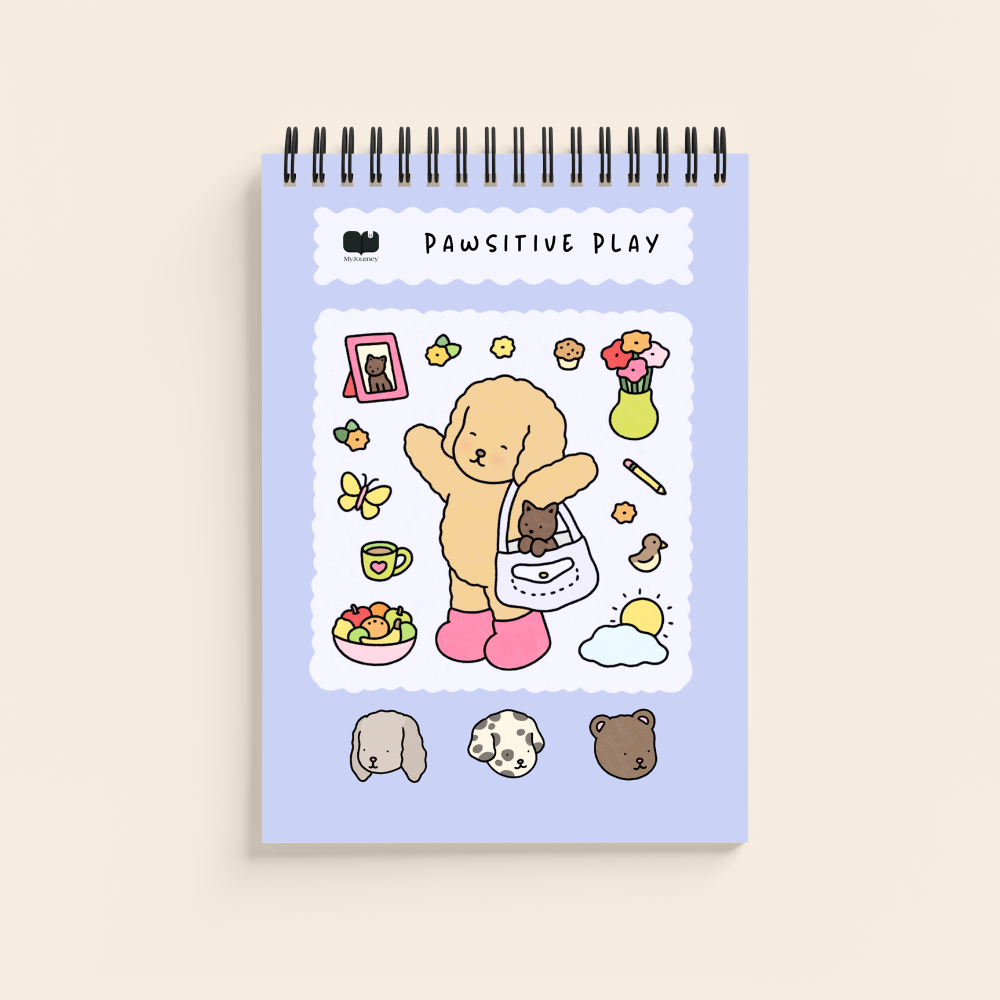 Pawsitive Play - Coloring Book